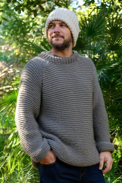 30 Free Men's Sweater Knitting Patterns - Handy Little Me