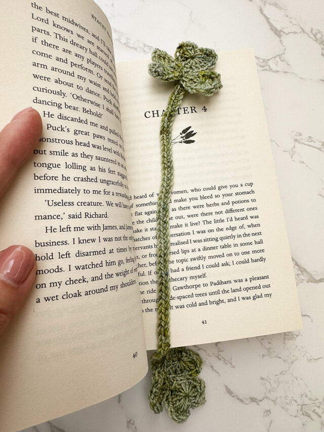 Crochet Shamrock Pattern (+ Four Leaf Clover) - Handy Little Me